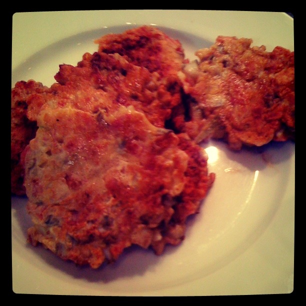 niks kitchen rules: Paua Patties